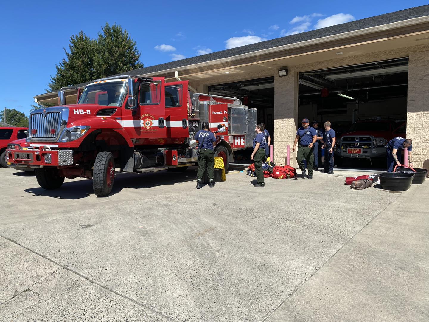 Cornelius officials, firefighters to ‘push-in’ new fire engine with ...
